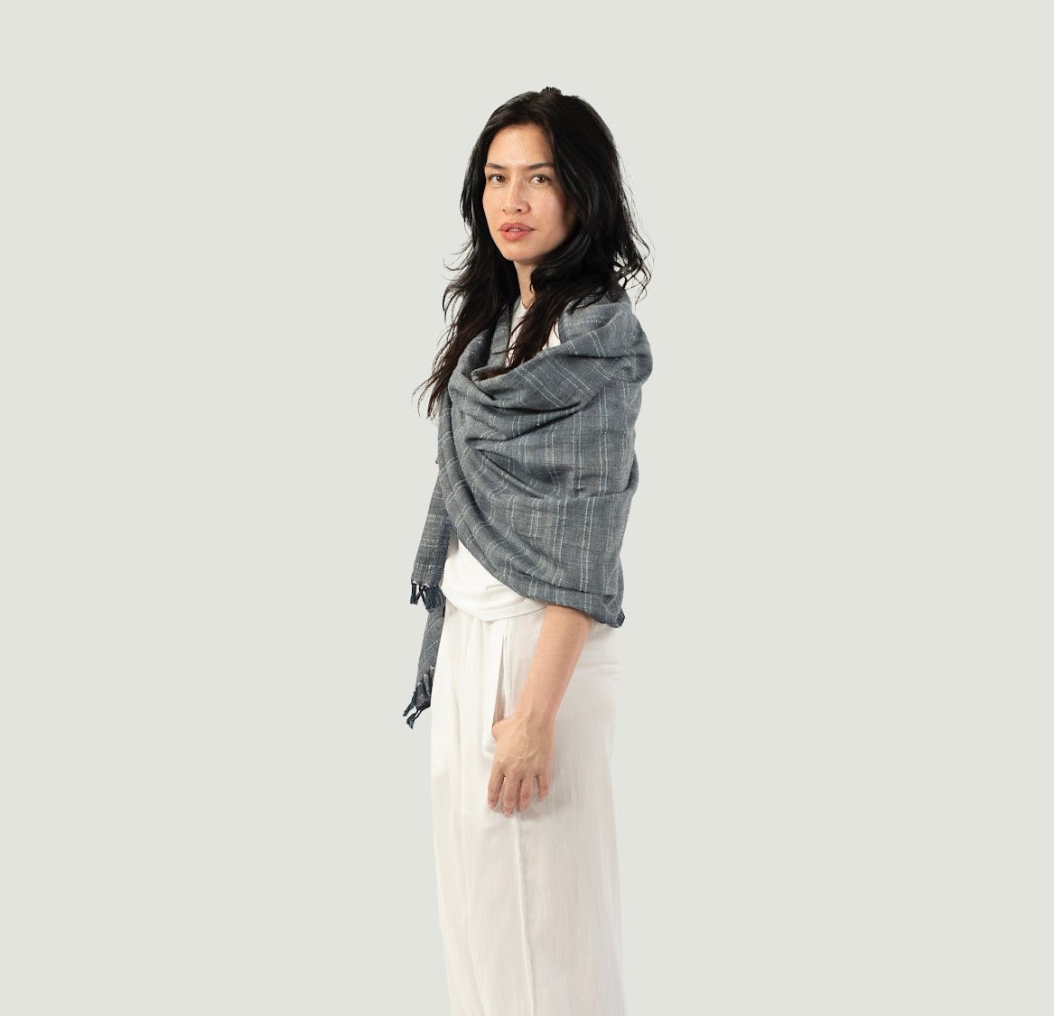 Insect-Repellent Scarf — Spruce II in Marine NEW! – Shoo For Good