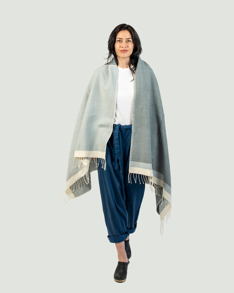 Insect-Repellent Throw — Laurel in Evening Haze – Shoo For Good